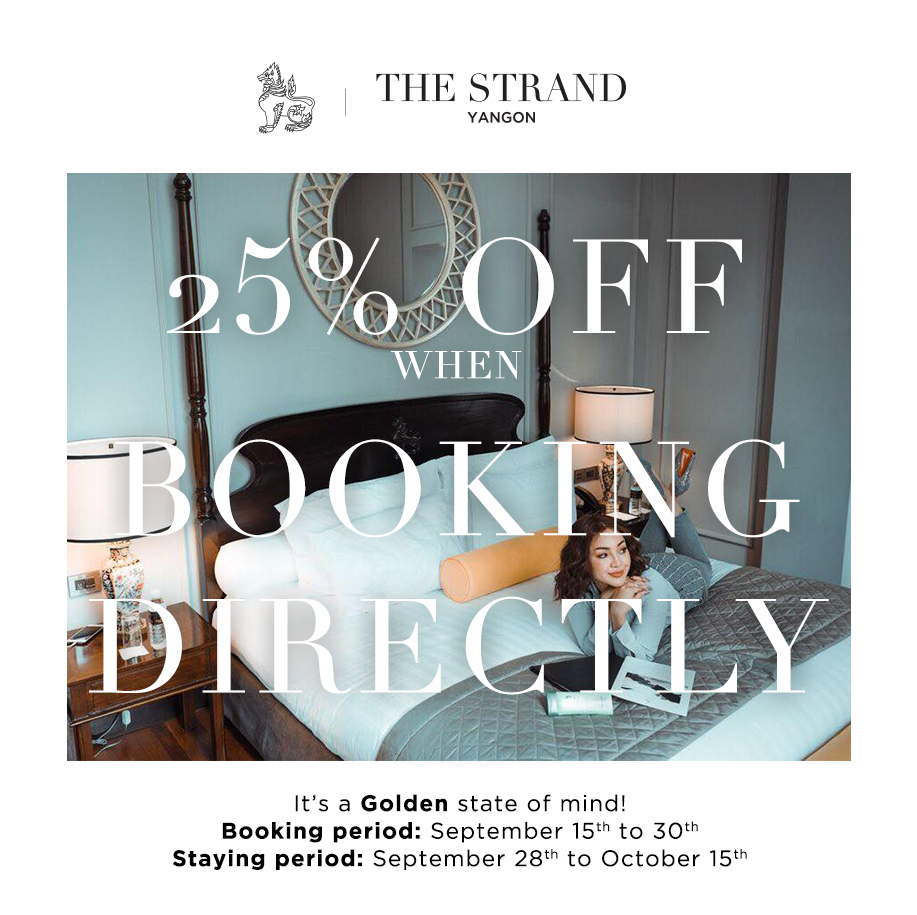 The Strand Yangon | Official Website | 5 Star Hotel in Myanmar