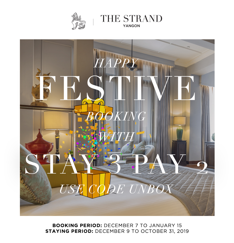 The Strand Yangon | Official Website | 5 Star Hotel in Myanmar